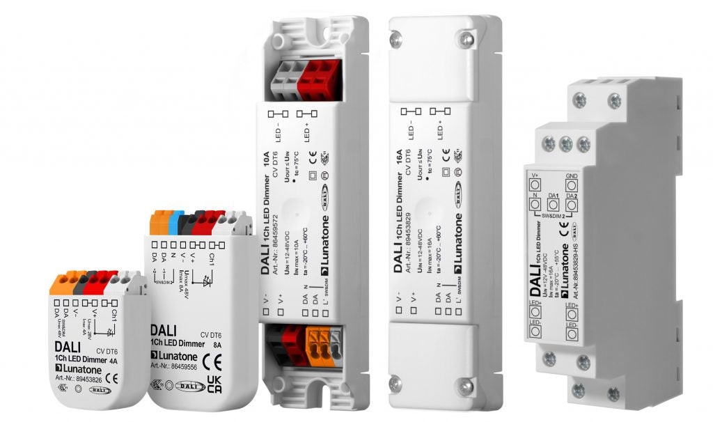 DALI 1Ch LED Dimmer 16A – KNX Supply