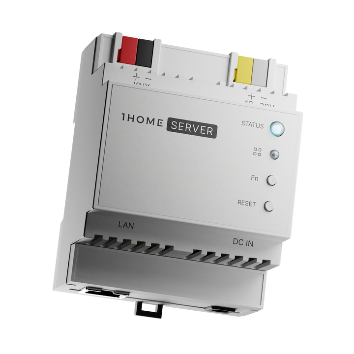 1Home Server for KNX/Loxone/Crestron. Full integration with Apple Home – KNX Supply