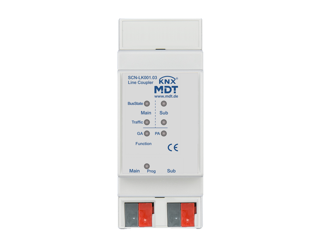 KNX Line Coupler with Data Secure, 2 SU MDRC – KNX Supply