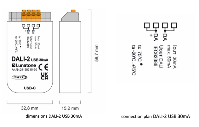 DALI-2 USB 30mA – KNX Supply